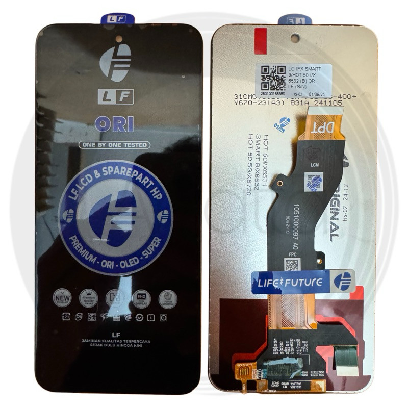 in stock Lcd INFINIX SMART 9 X6532 / SMART 9 HD X6532C / HOT 50i X6531B ...