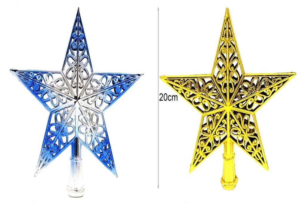 [Ready stock] Lightweight Christmas Tree Topper Star for Holiday Eye ...