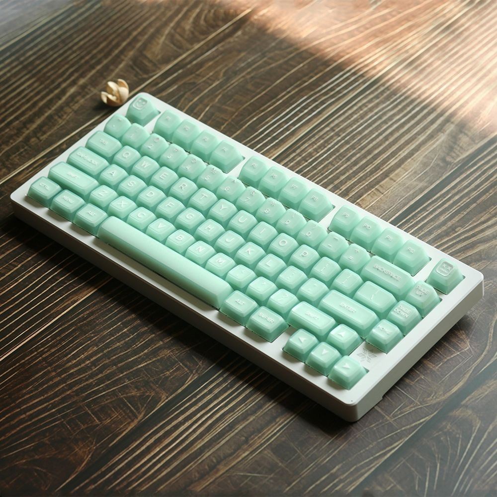 White Marble Keycap Similar SA Profile PBT Double Shot Mechanical ...