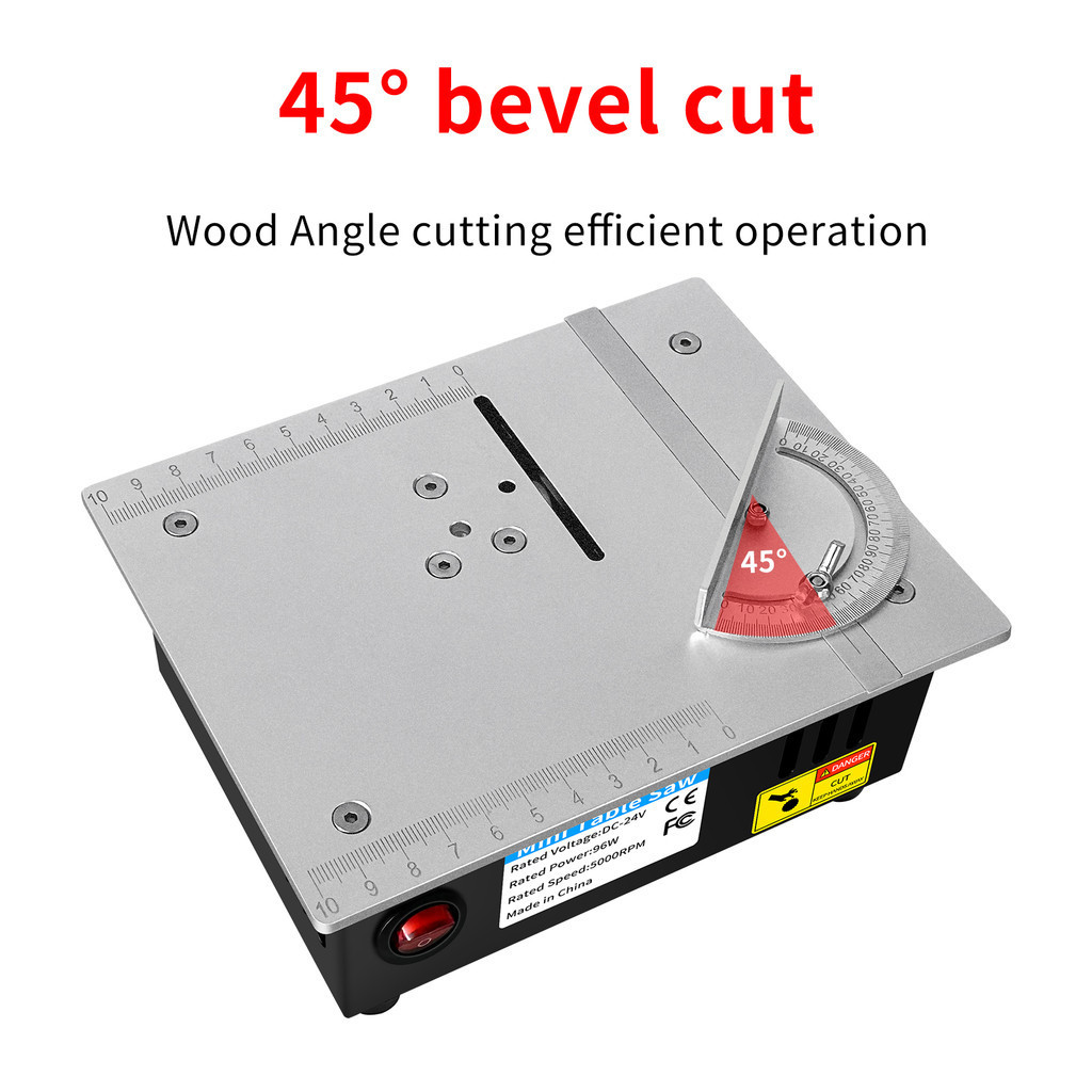Table Saw Electric Small Bench Saws Desktop Saw PCB Model Cutting Tool ...