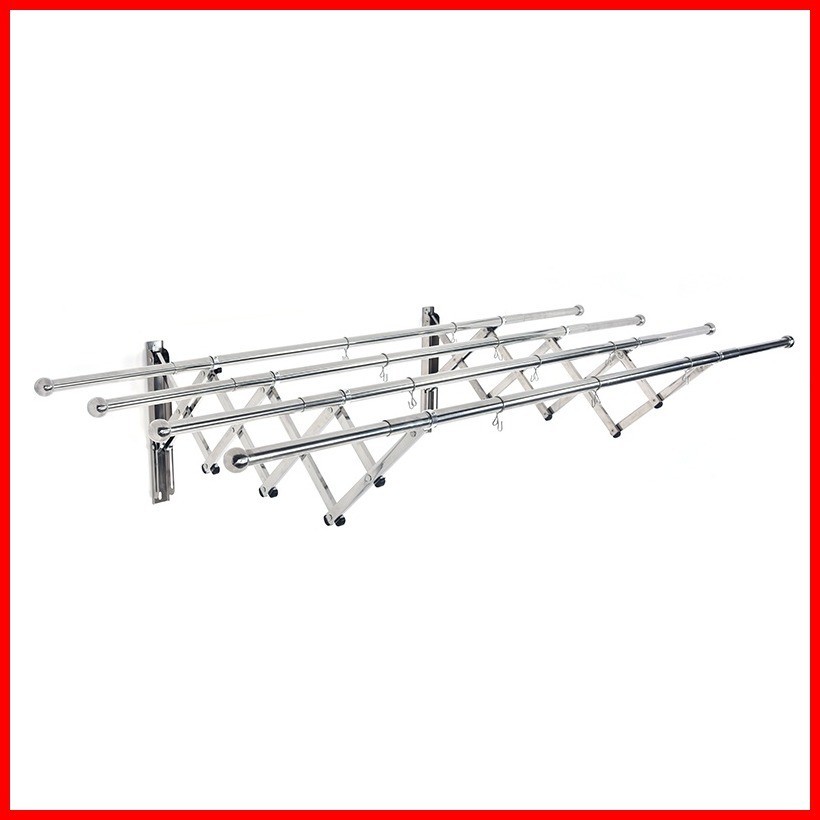 ☃ ♀ Extendable Sampayan Clothes Rack (4 Feet Extendable to 6 Feet ...