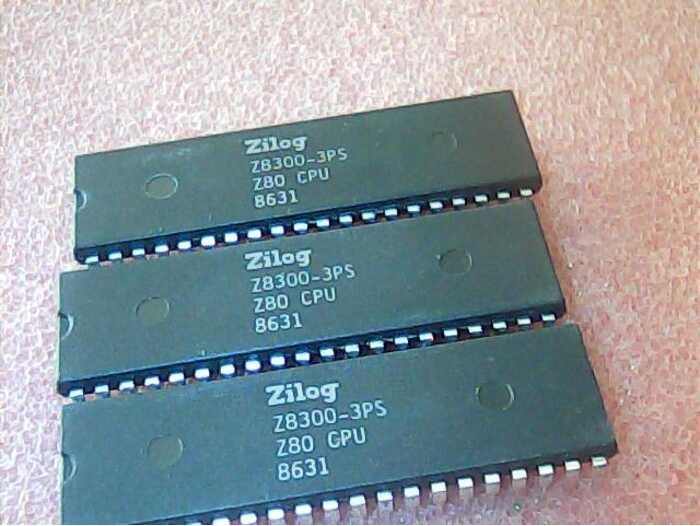 CPU Z8300-3Ps Z80 Antique Cpu Collection Testimony Of History Antique ...