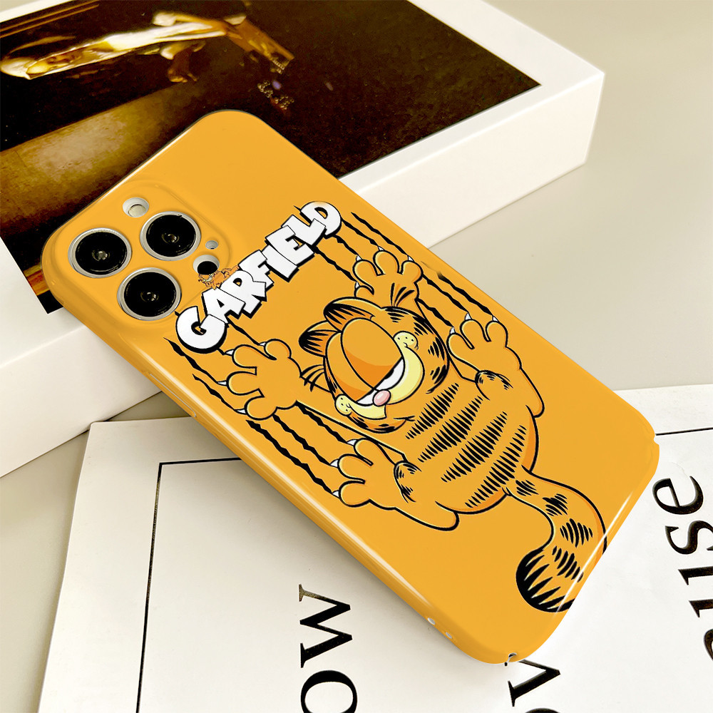 Cell Phone Case Garfield Cut Funny For Apple iPhone 14 13 11 15 12 Plus ...