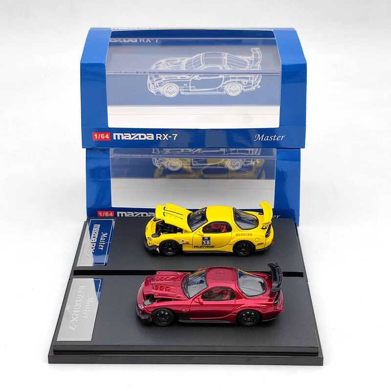 Master 1/64 Rx-7/Rx7 Fd3s Amemiya Clamshell Diecast Toys Car Models ...