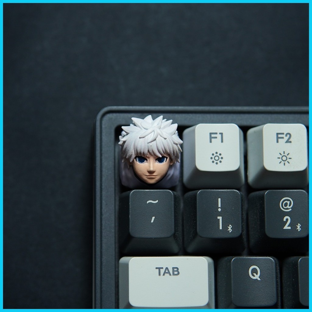 Hunter x hunter Killua artisan keycaps Mechanical keyboard 3d printed ...