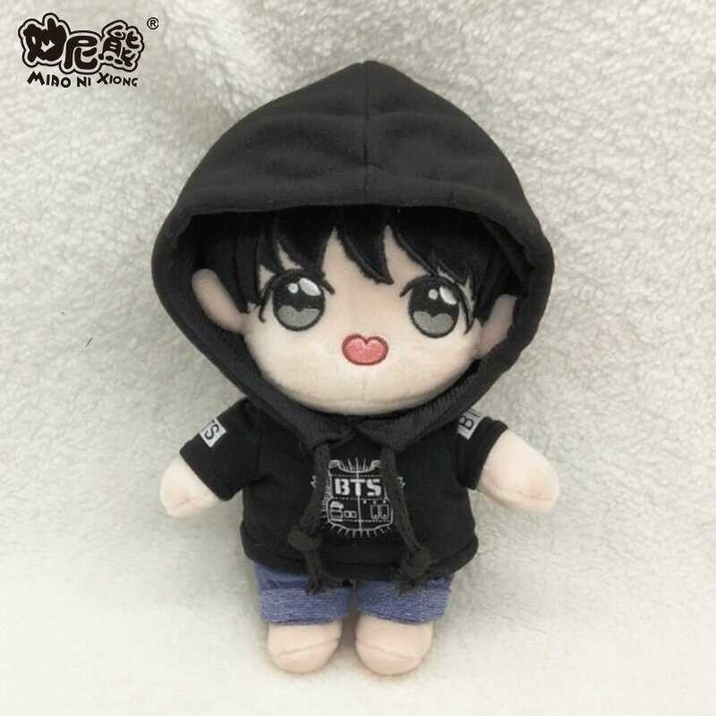 20Cm BTS Toys Stuffed Clothes Can Be Taken Off JIN J-Hope SUGA V JIMIN ...