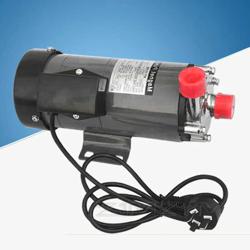 Mini Magnetic Drive Circulating Pump Mp-40Rm Stainless Steel Head Large Flow Water Pump Acid And ...