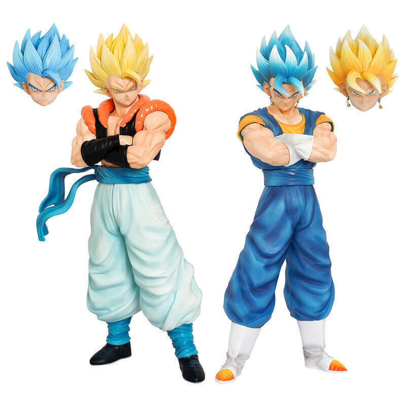 Dragon Ball Super Saiyan Chest Hugging Beijit Wujita Handmade Statue ...