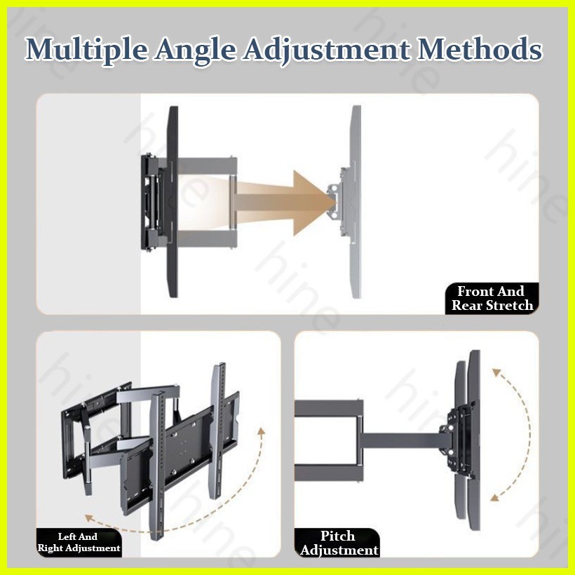 ∆ ∈ TV Wall Mount Bracket 32-90 Inch Swivel Adjustable Extend ...