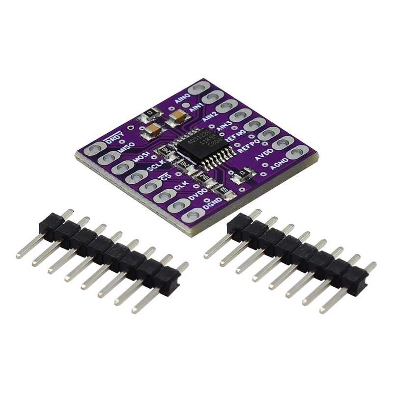 ADC Ads1220 Module I2c Low Power 24 Bit Analog-To-Digital Converter ...