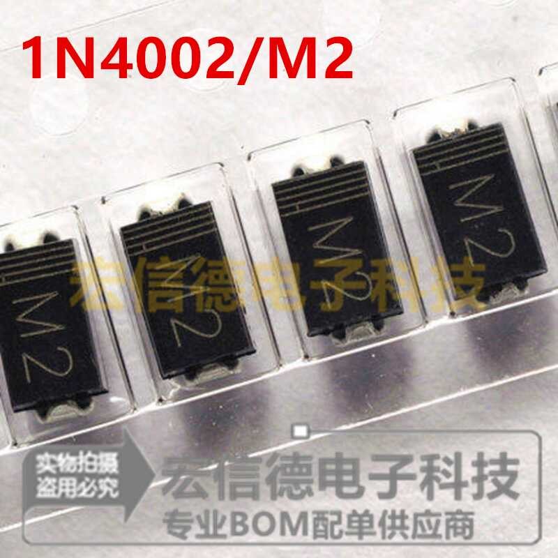 M2 rectifier diode 1 N 4002 patch in 4002 Doo 214 AC SMA 50 / disk ...