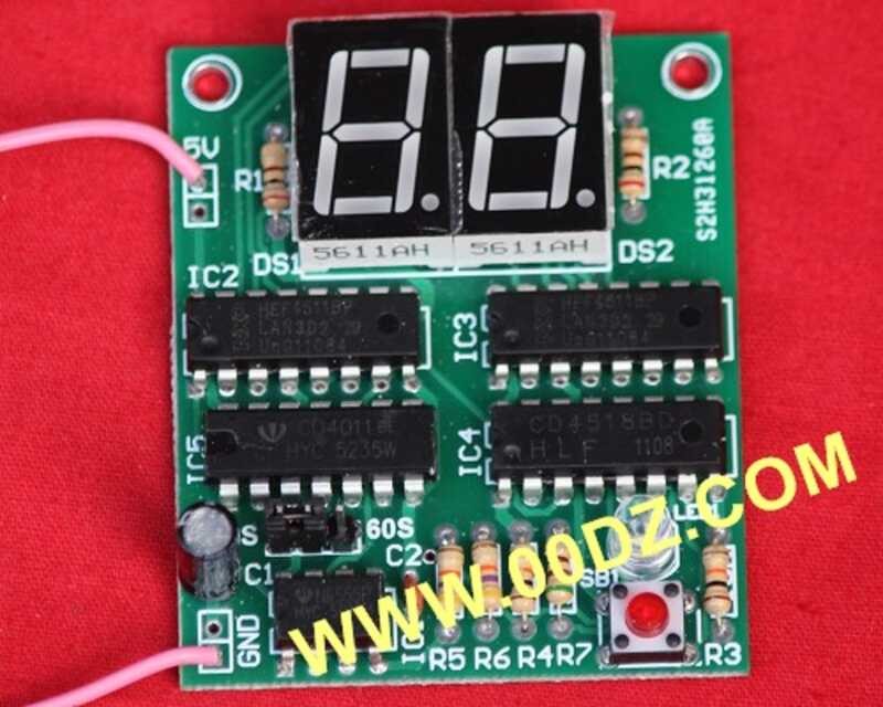 Timer circuit 30 seconds 60 seconds timer function vocational school ...