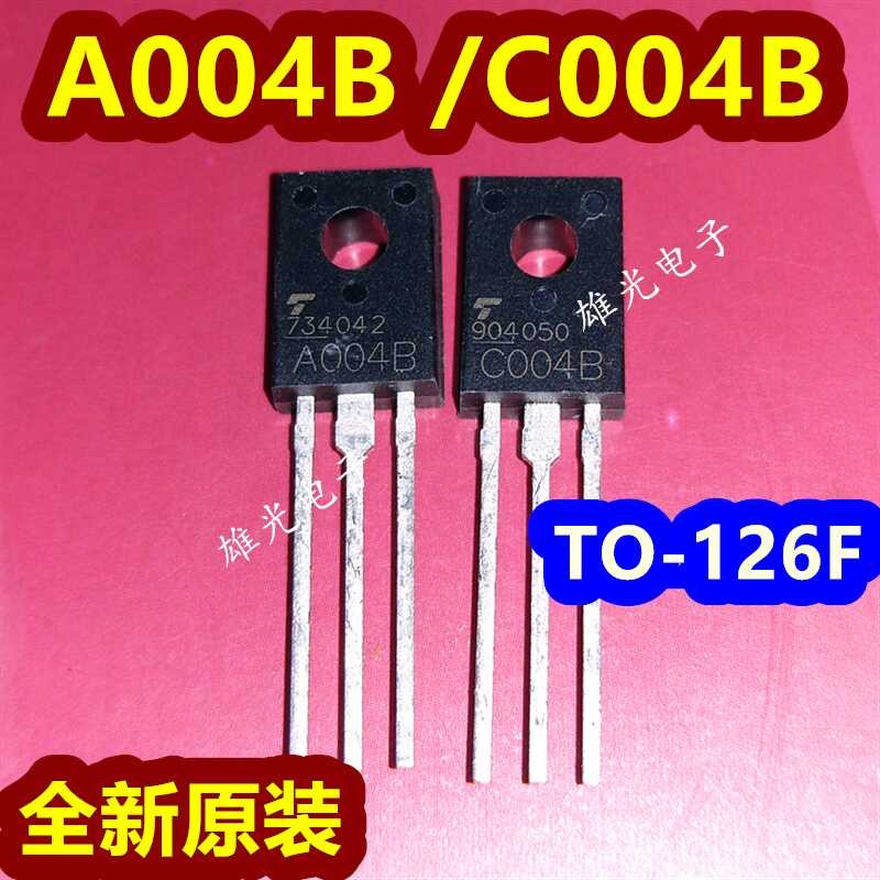 TTA004B TTC004B transistor TO-126F direct insertion C004B A004B ...