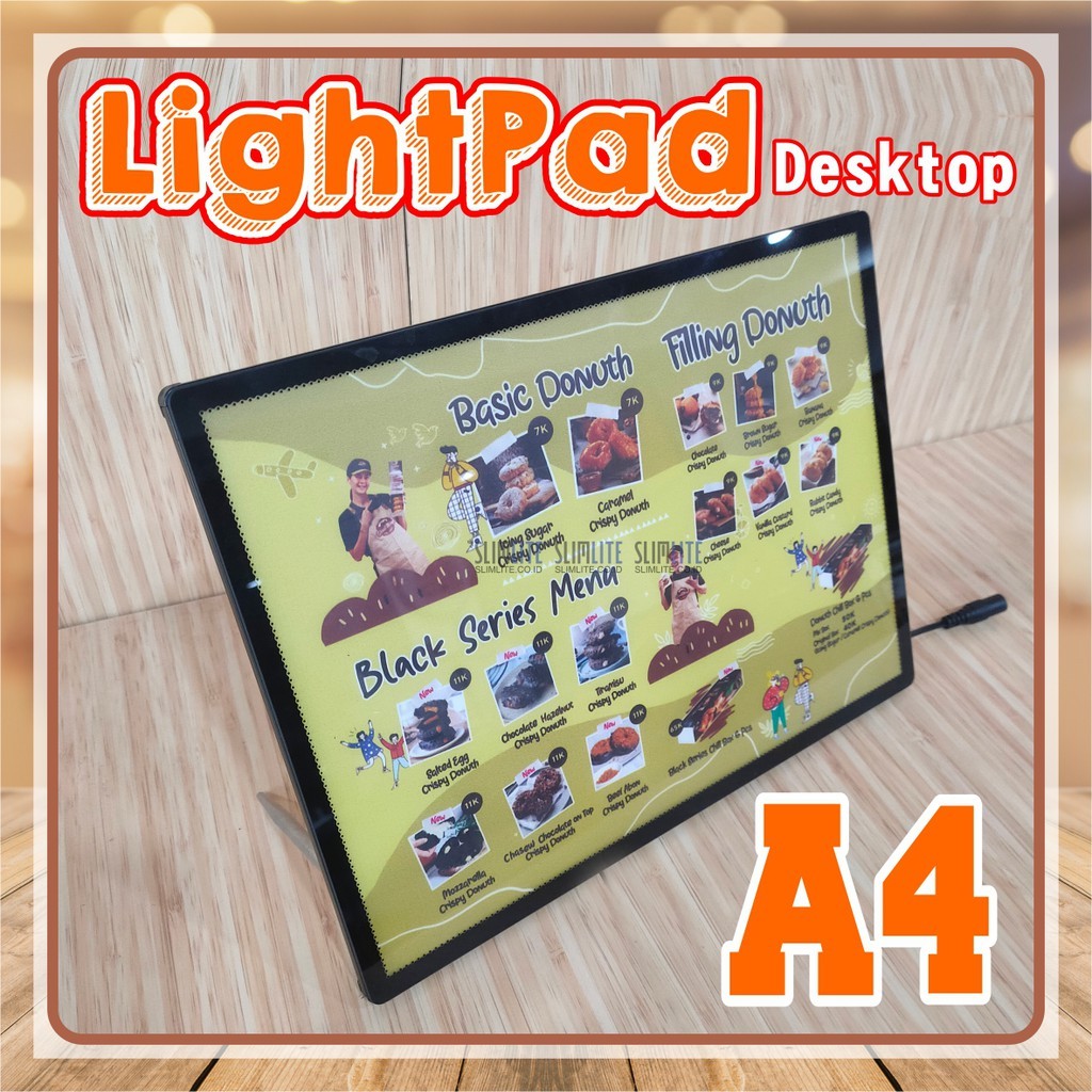 in stock Slimlite Lightpad A4 Desktop - Slim Light Box LED Neon Box ...