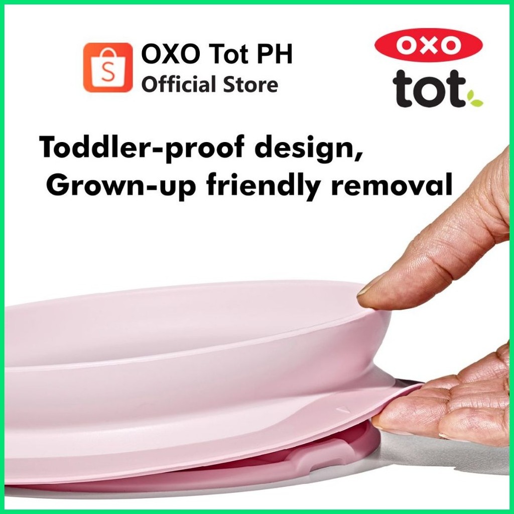 OXO Tot Stick and Stay Suction Plate ( oxotot toddler baby infant ...