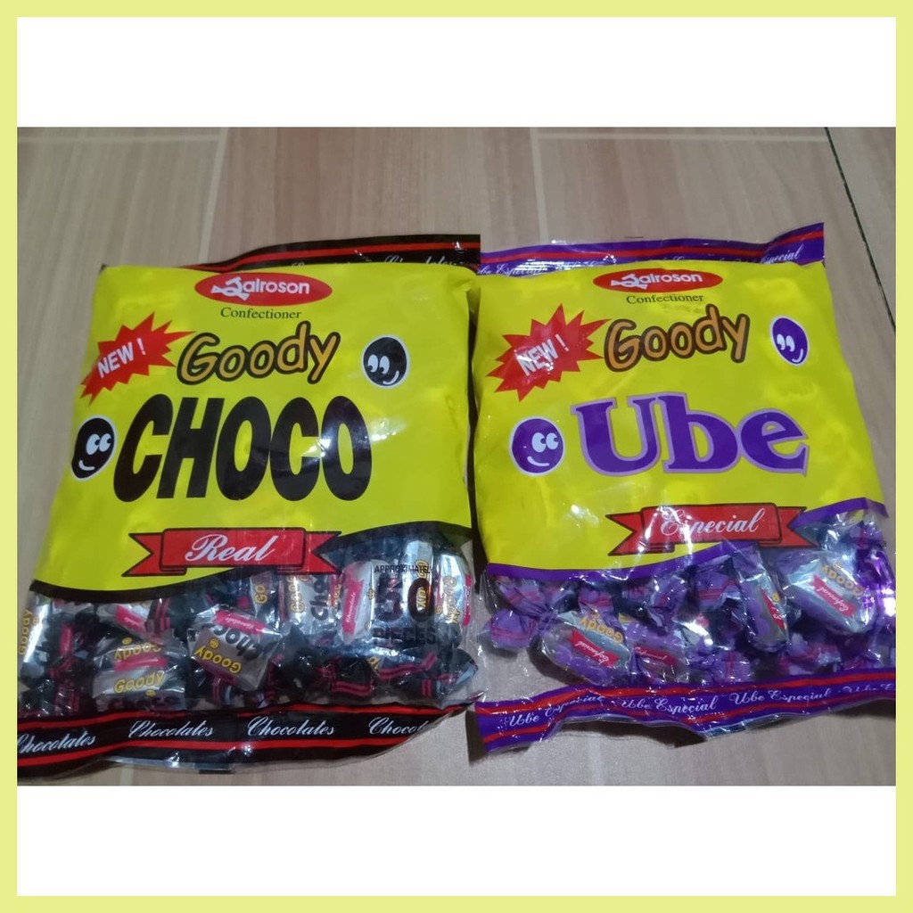 ∞ ♀ Goody Choco and Ube Candy 50 pcs 250 grams | Shopee Philippines
