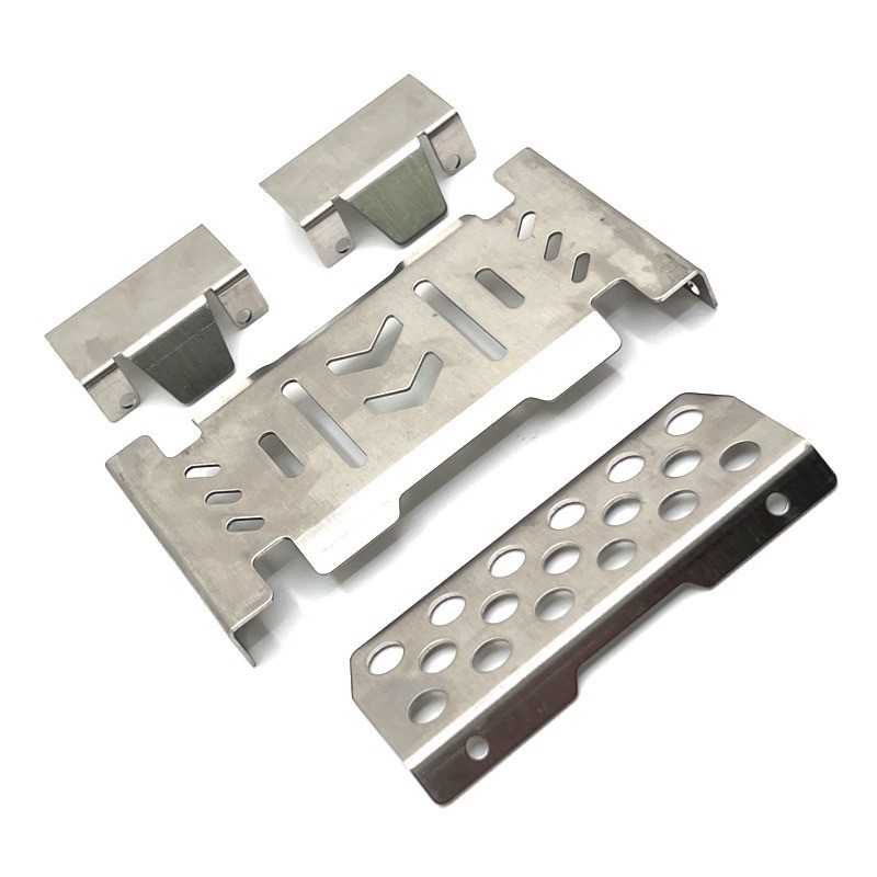 Metal Upgrade Stainless Steel Chassis Armor for YK4106 YK4107 1/10 RC Car - EasyRC | Shopee ...