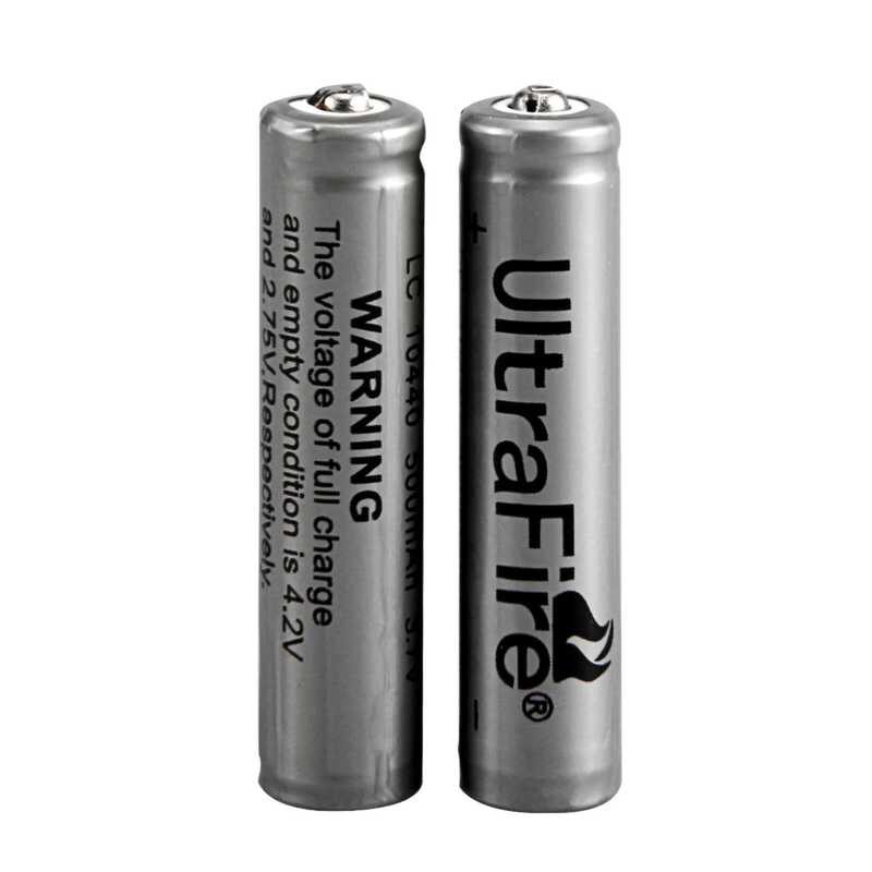 84 Ultrafire 10440 AAA Li Ion Battery 3.7V 500Mah Rechargeable Lithium ...
