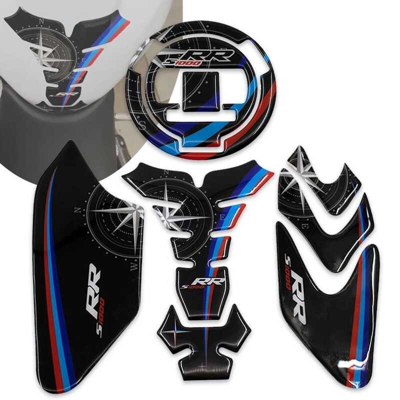 Tank Traction Pads Carbon Fibre Sticker Para Sa Hp4 S1000r Motorcycle ...