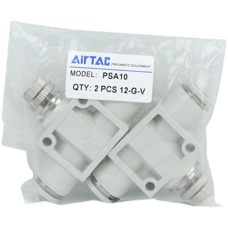 The AIRTAC pipeline is a-way valve of the throttle PSA4-6-8-10-12 cylinder speed control valve ...