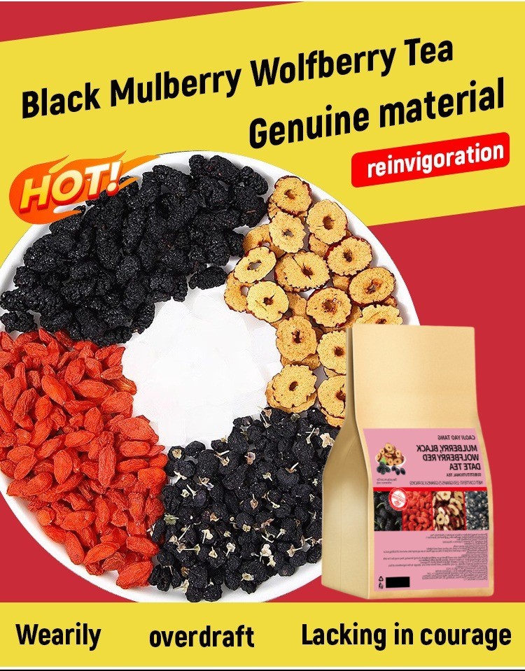 【40pcs】Four Mulberry Red Date Tea/Mulberry Date Tea Thai Tea Health ...