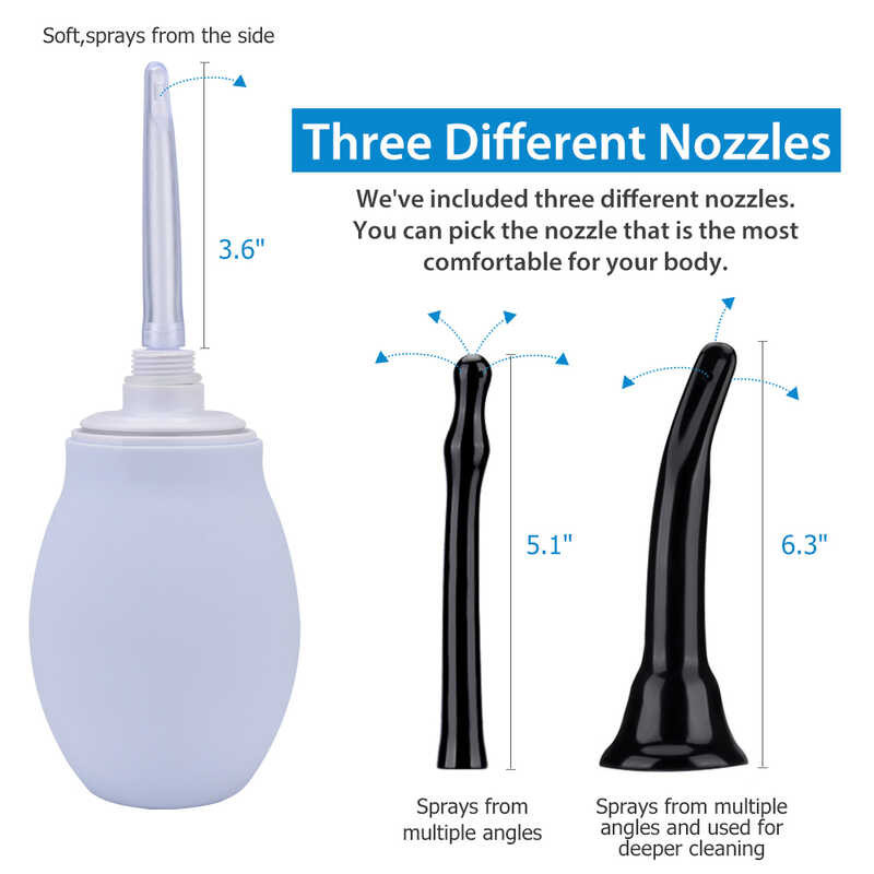 LY Enema Rectal Shower Large Capacity Enema Ball Syringe System Anus ...