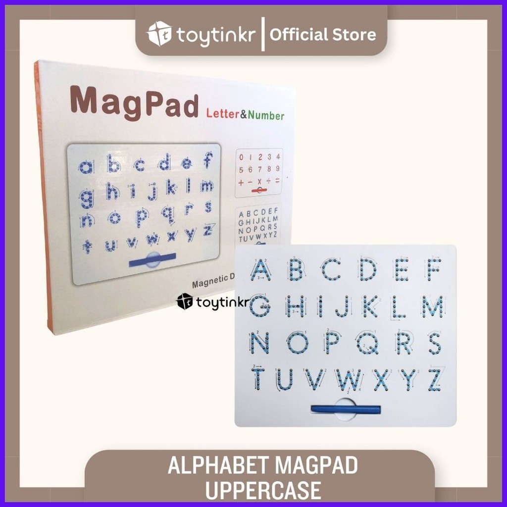 ∇ Toytinkr Alphabet Magpad Uppercase | Shopee Philippines