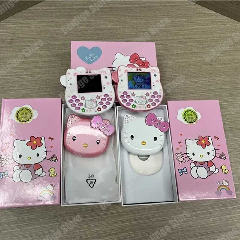 Hello Kitty Bagong Sanrio Cute Mini Cartoon Mga Bata Taiml Kawaii Phone ...