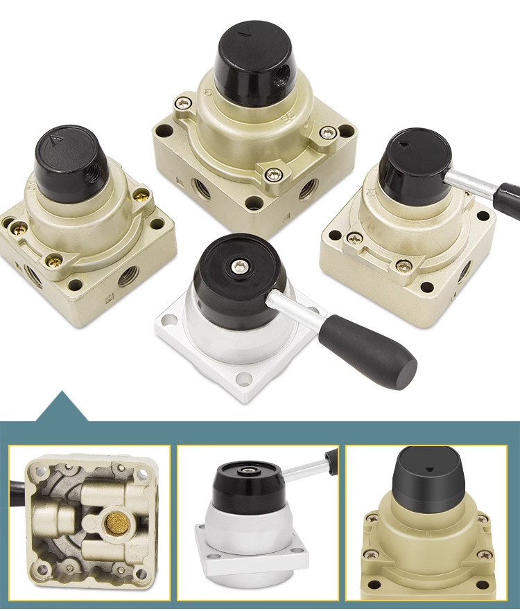 Ready Straw Cylinder Pneumatic Switch HV-02 Manual Valve 200B Manual ...