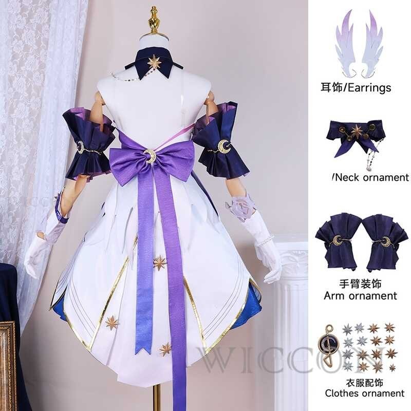 Costume Robin Cosplay Dress Honkai Star Rail Halovian Fancy Uniforms ...