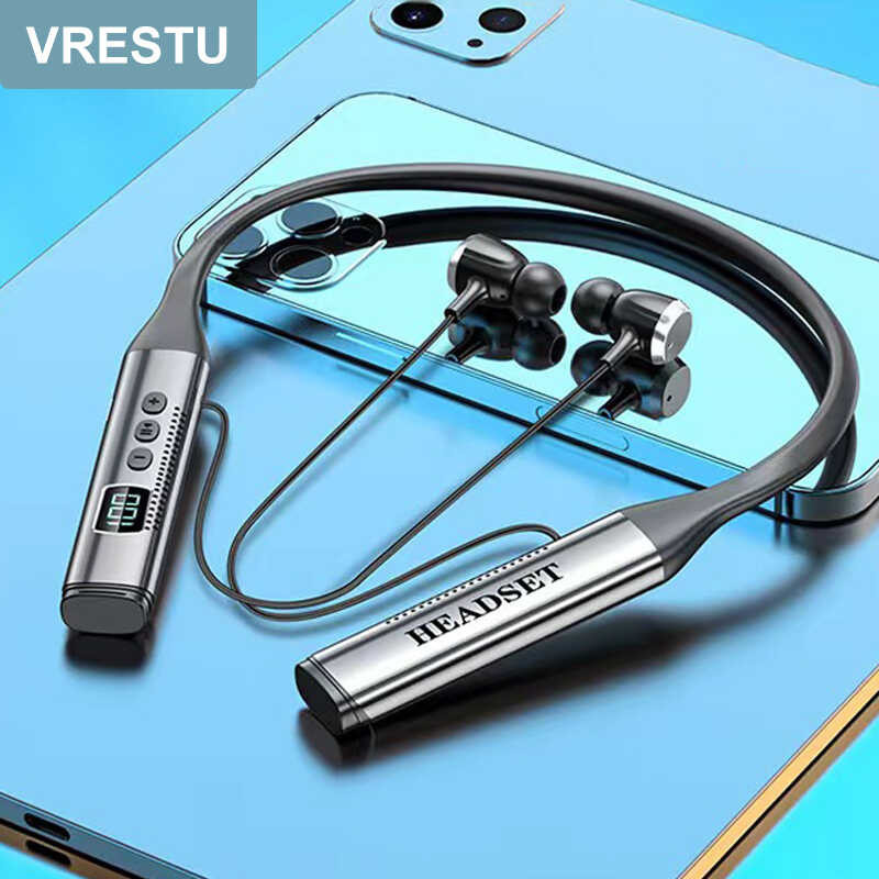 Wireless 100H Endurance Earphone Sa Mic TF Fone De Auriculare Powerbank ...