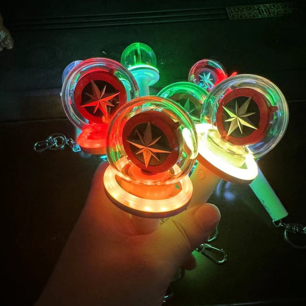 Kpop Idol Stray Kids Mini Lightstick Keyring Upgrade To 9-color Version ...
