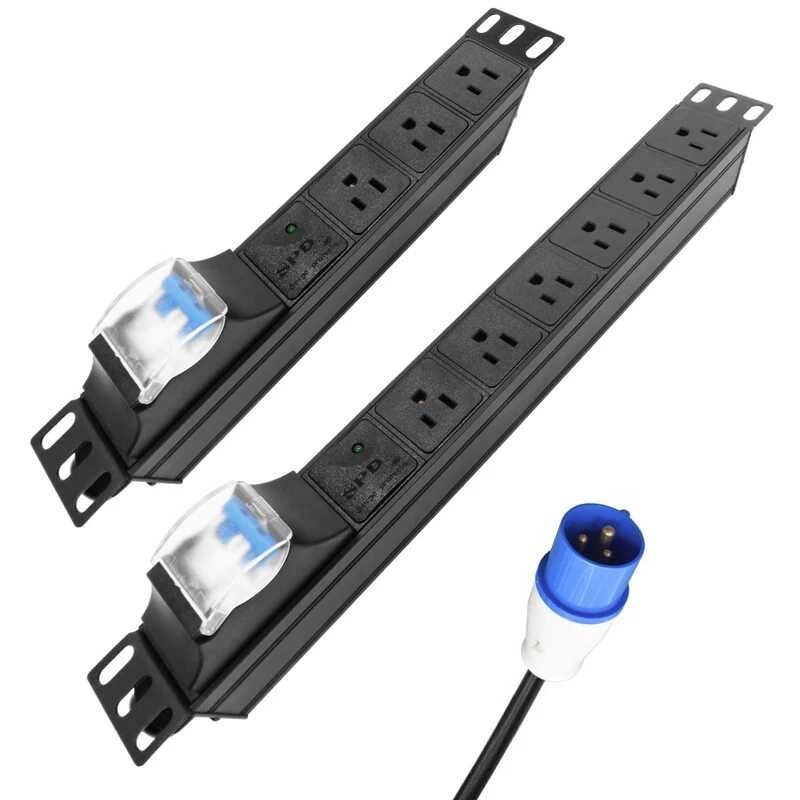 Plug 32A Industrial Network Rack - PDU Power Strip Output Socket 16A ...