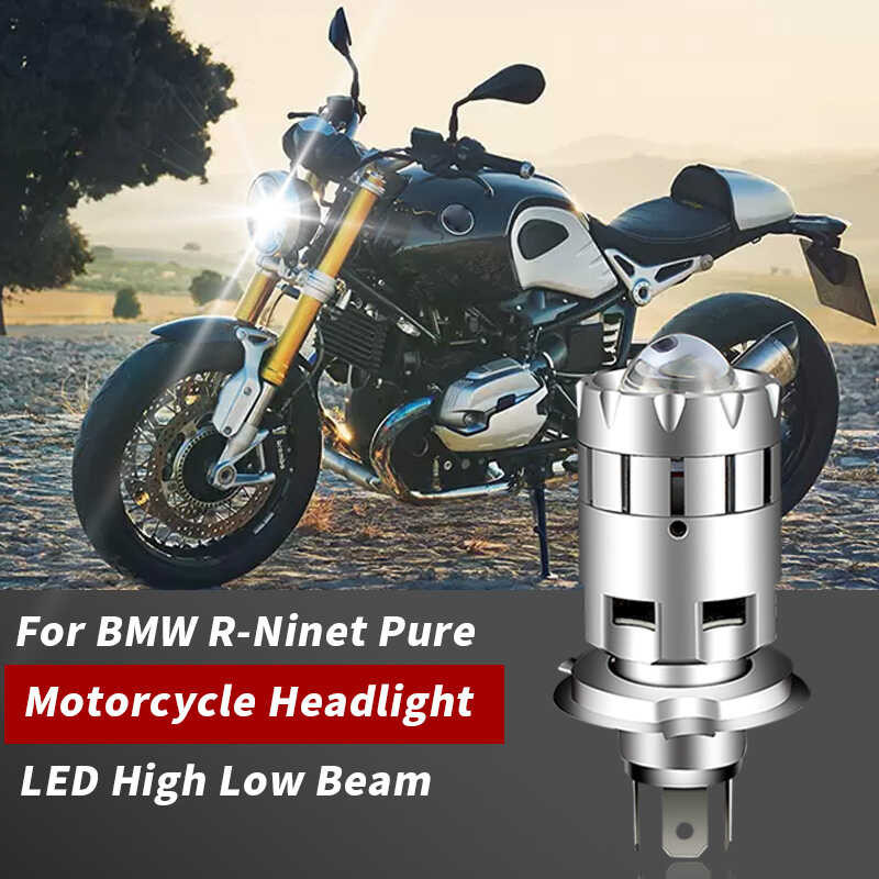 Sa 1X Para R-Ninet Pure Motorcycle H4 LED Lens Headlight R9t Urban GS ...