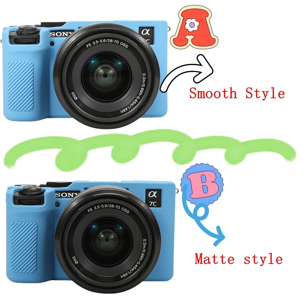A7C II Silicone Armor Skin Case Camera Body Cover Protector for Sony ...