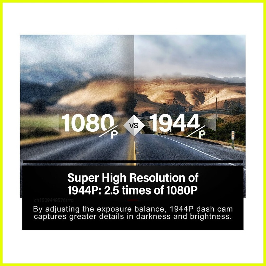 ⭐ 70mai Dashcam A500 Pro Plus Dual Channel Car Dash Cam,Built-in GPS ...