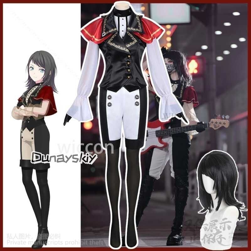 Game Anime Bang Dream Cosplay Yahata Umiri Costume It S Mygo Gothic ...