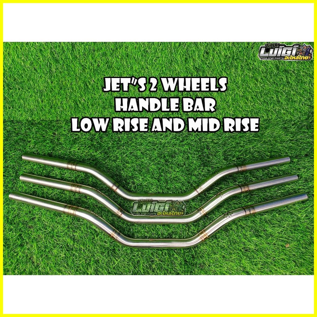 New JET'S 2 WHEELS HANDLE BAR SILVER NMAX 155 V2 / PCX 150 / PCX 160 ...