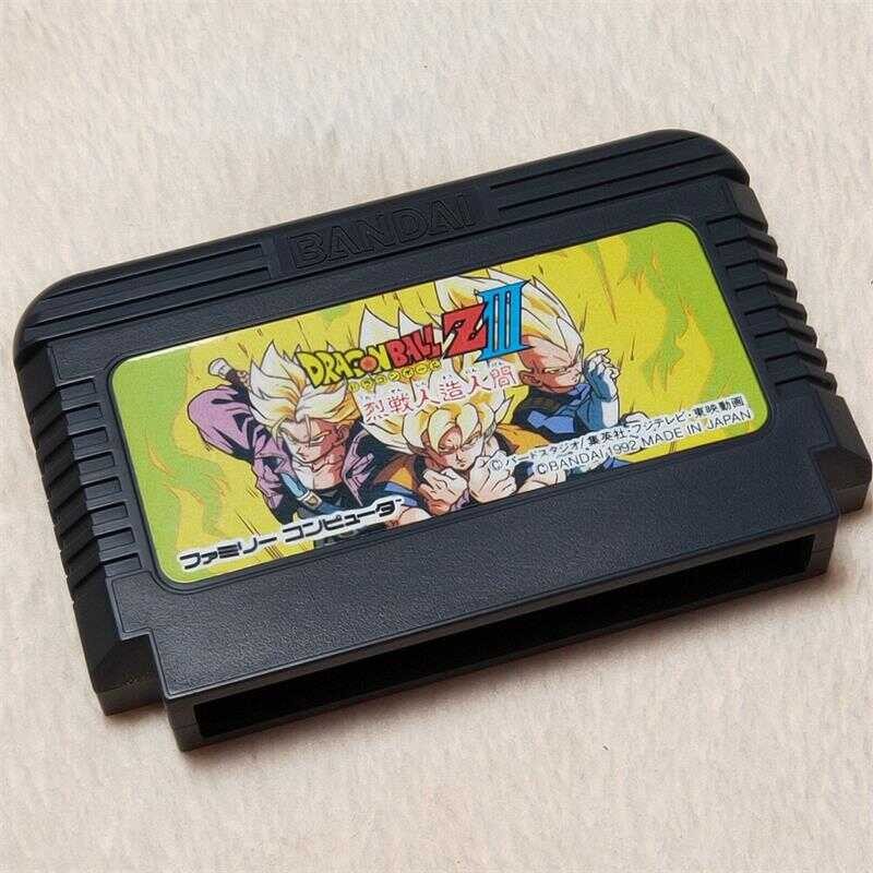 Nintendo FC NES console original genuine game cartridge with Dragon ...