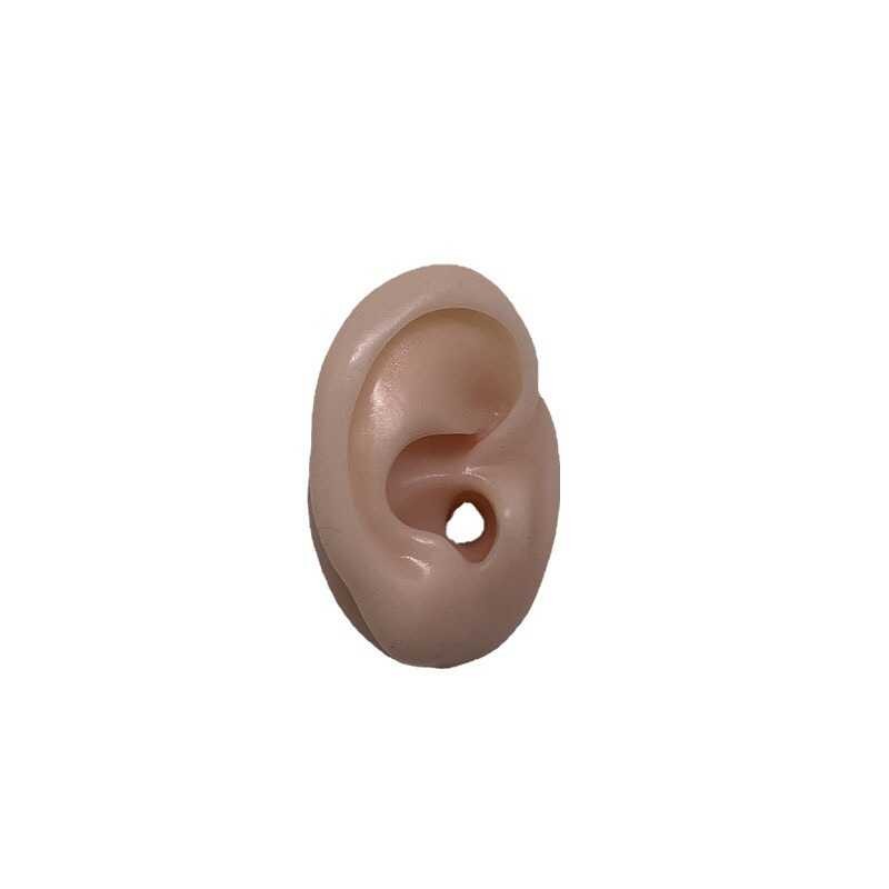 Fake ear model, soft silicone ear, imitation human ear studs ...