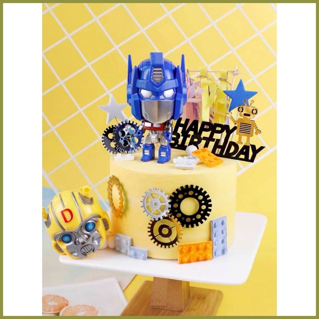 ♒ Transformer Toy Topper Transformers cake toppers toys bumble bee ...
