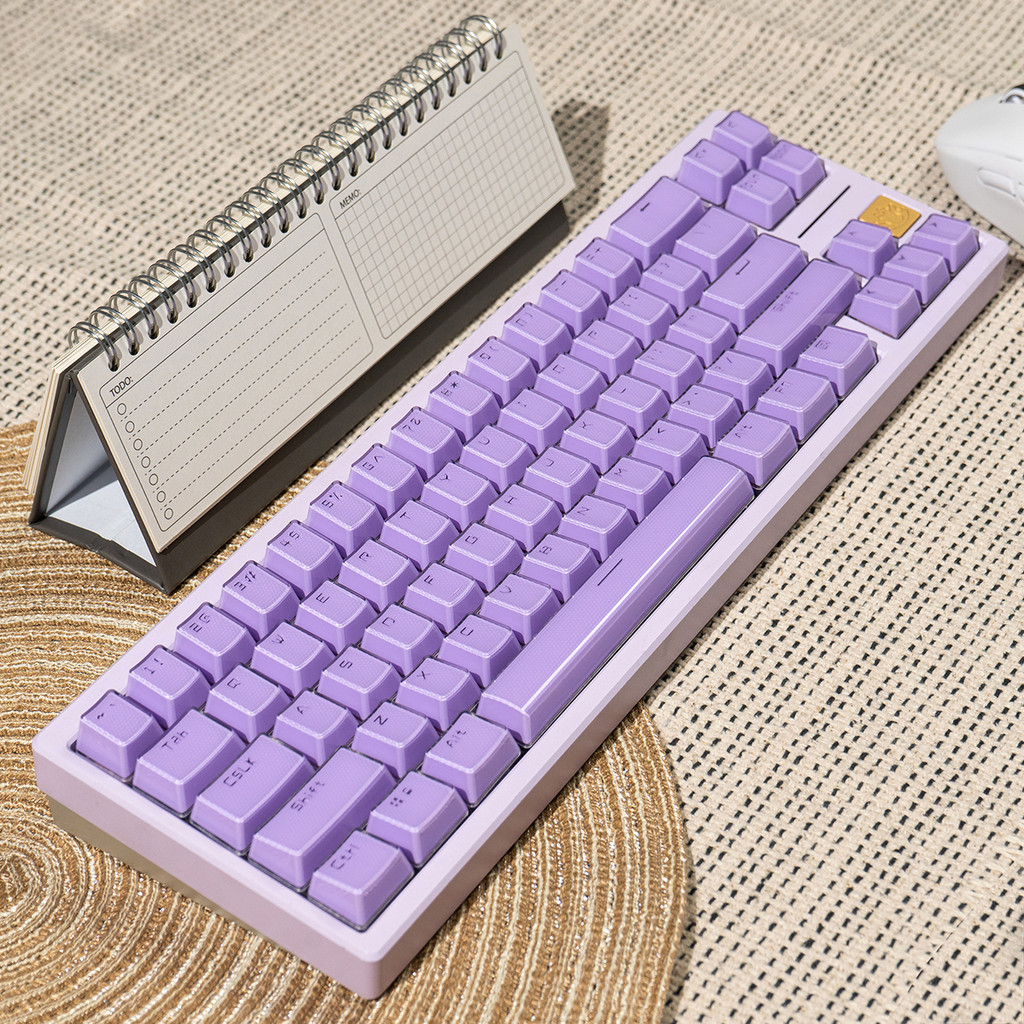 Crystal Jelly Keycaps OEM profile 134 Keys ABS Double shot Font Light ...