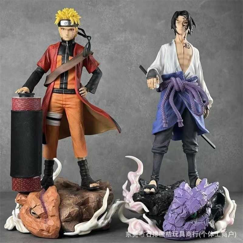 Naruto GK Crow Curse Seal Sasuke Immortal Naruto 42Cm Base Anime ...