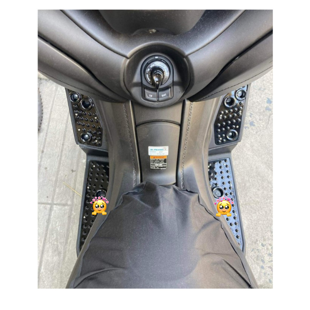 XMAX 300 / XMAX 2025 / XMAX FOOTBOARD MATTING ALLOY POWDER COATED ...