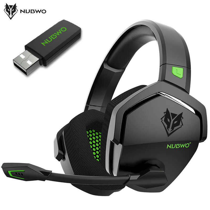 NUBWO G06 Wireless Gaming Headset For Ps5 Ps4 PC Laptop Over Ear Heads ...
