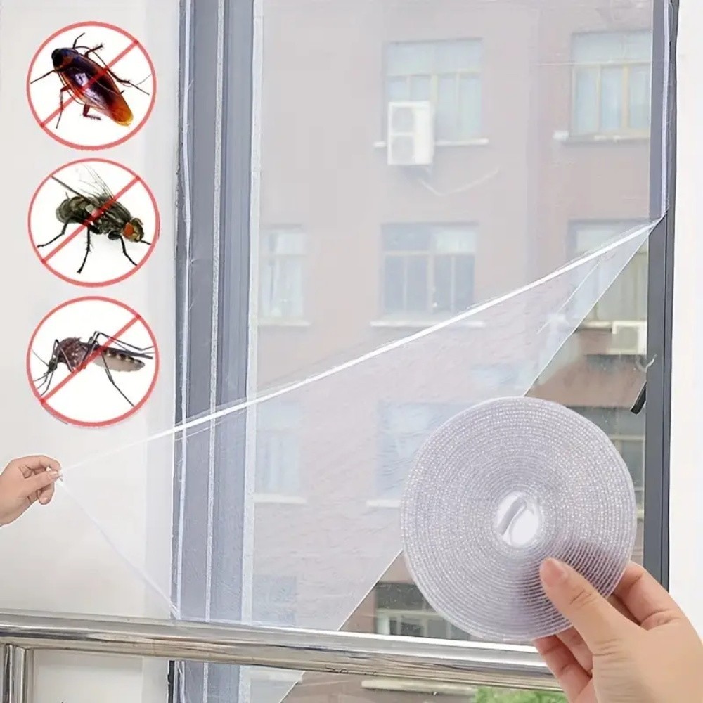 1 Roll DIY Anti-mosquito Screen Mosquito-Proof Window Screen Mosquito ...