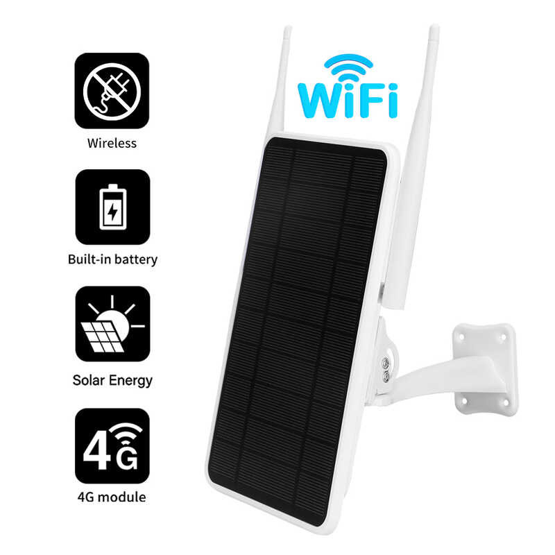 W1 Ip66 Waterproof Battery Solar Panel 4G Router Ipasok Ang SIM Card ...