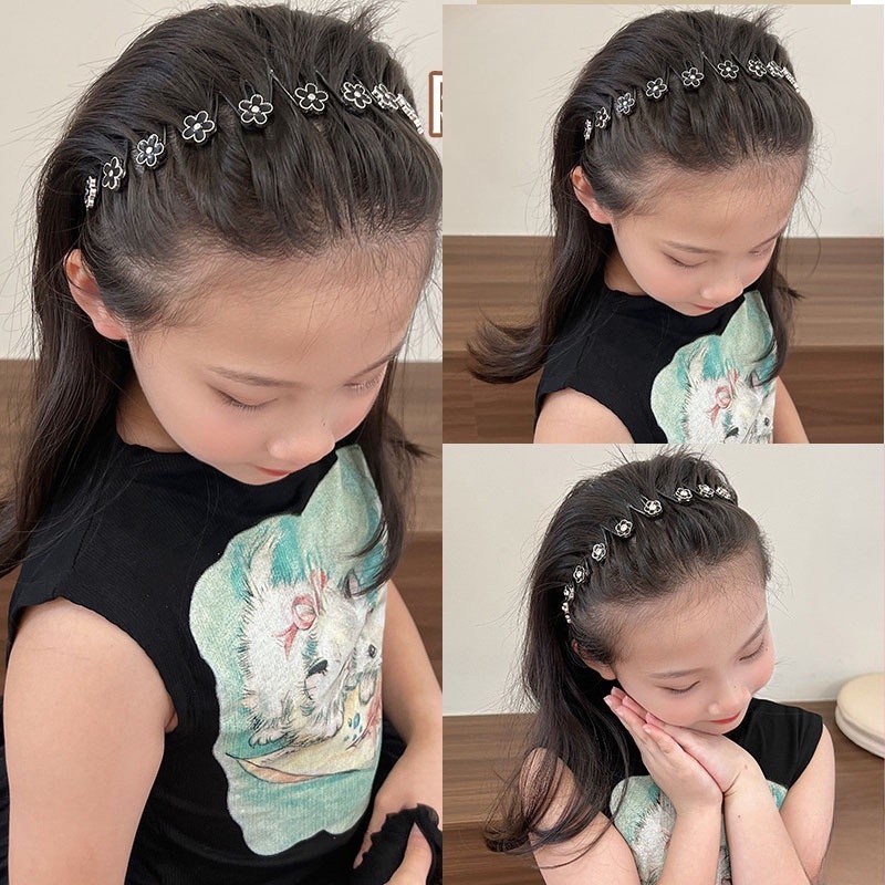 Children's Inserted Comb Hair Clip Broken Hair Sorting Tool Pull Comb ...
