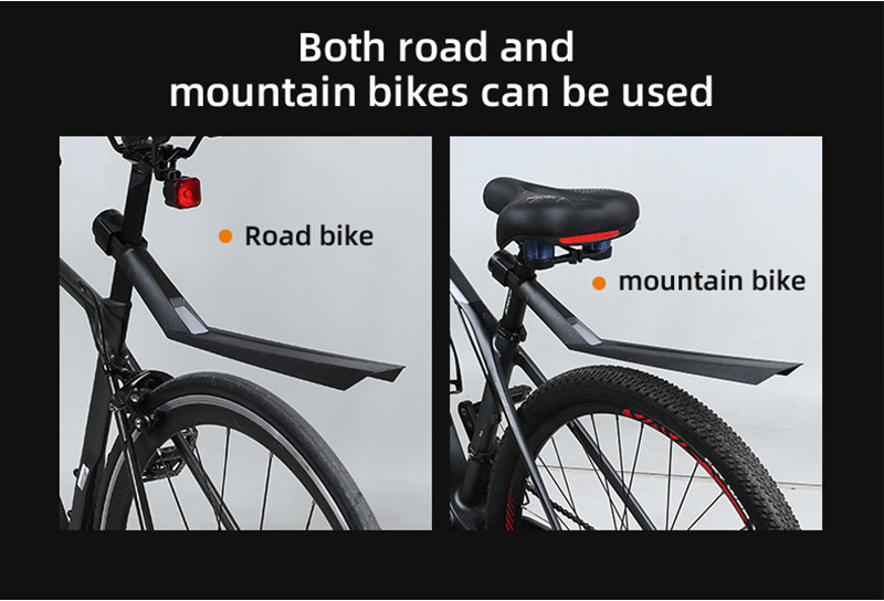 BUCKLOS Fender Bike Light Weight Road MTB Mud Guard Deflector Fender ...