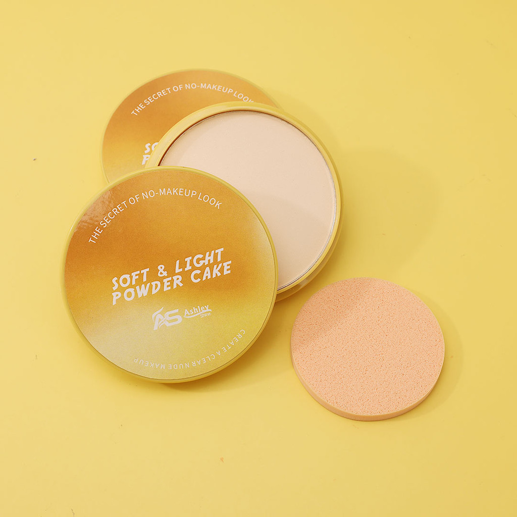 Ashley Shine Loose Powder Soft and Light Face Powder Cake 20g AS8144 ...